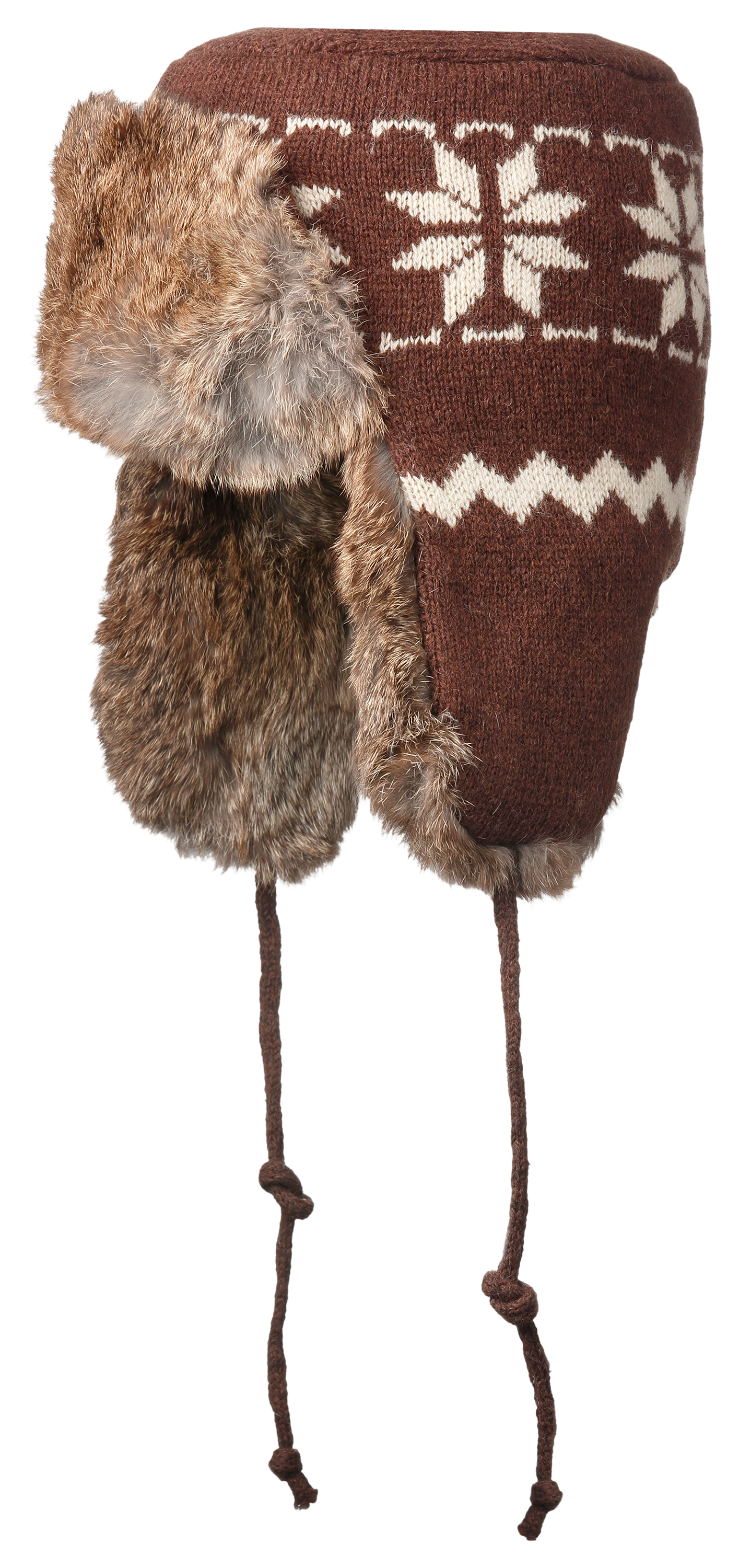 Crown Cap Lambswool Flat Top Rabbit-Trimmed Aviator Hat | Bass Pro Shops